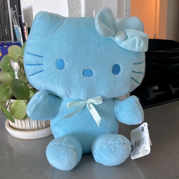 Sanrio Co. Ltd | Toys | Hello Kitty Blue Plush Doll Wtags Attached ...